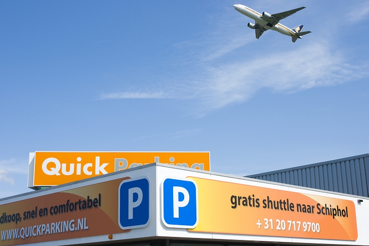 QuickParking | Lang Parkeren Schiphol!